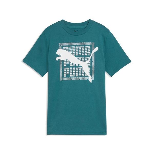 ZOZO問い合わせ番号:105192057ショップ:PUMA STORE ZOZO，プーマストアゾゾブランド:PUMA，プーマ商品名:PUMA プーマ ボーイズ グラフィック キャット 半袖 Tシャツ B 120-160cm GRAPHIC...