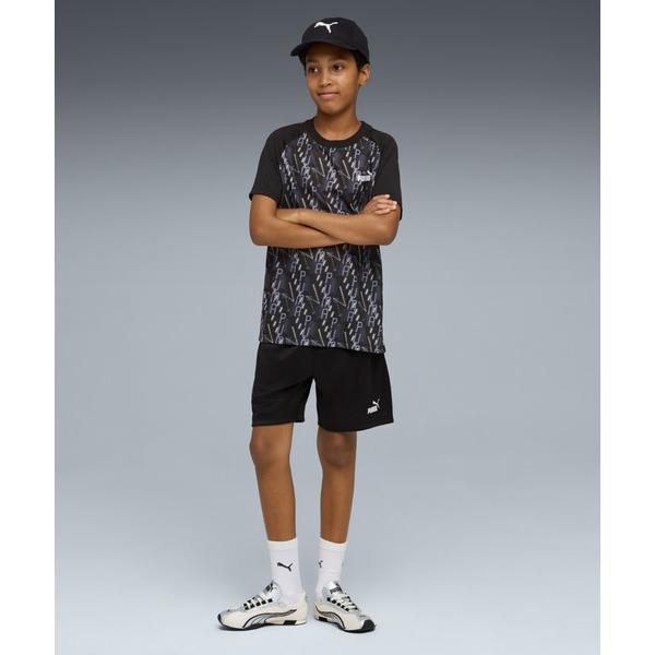 『セール実施中』ZOZO問い合わせ番号:105192068ショップ:PUMA STORE ZOZO，プーマストアゾゾブランド:PUMA，プーマ商品名:PUMA プーマ ボーイズ TAD ESS AOP ポリ Tシャツ アンド ショートパンツ...