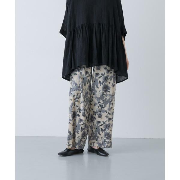 ZOZO問い合わせ番号:105192313ショップ:かぐれ，かぐれブランド:かぐれ，カグレ商品名:コットンリネンプリントイージーパンツカテゴリ:パンツ>その他パンツブランド品番:GA26230-2040208素材:リネン55% 綿45...