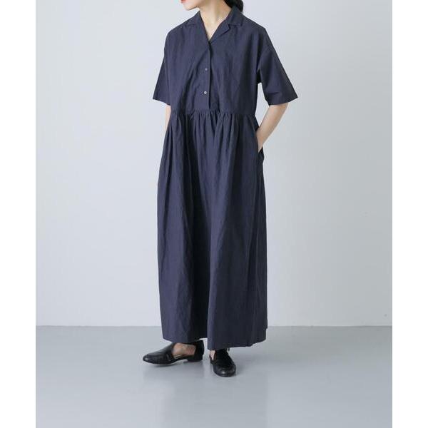 ZOZO問い合わせ番号:105192314ショップ:かぐれ，かぐれブランド:かぐれ，カグレ商品名:オープンカラーシャツワンピースカテゴリ:ワンピース/ドレス>ワンピースブランド品番:GA26130-2060102素材:綿90% リネン...