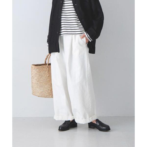 ZOZO問い合わせ番号:105192317ショップ:かぐれ，かぐれブランド:かぐれ，カグレ商品名:ホワイトデニムワイドパンツカテゴリ:パンツ>その他パンツブランド品番:GA26130-2040121素材:綿100%原産国:日本カラー:...