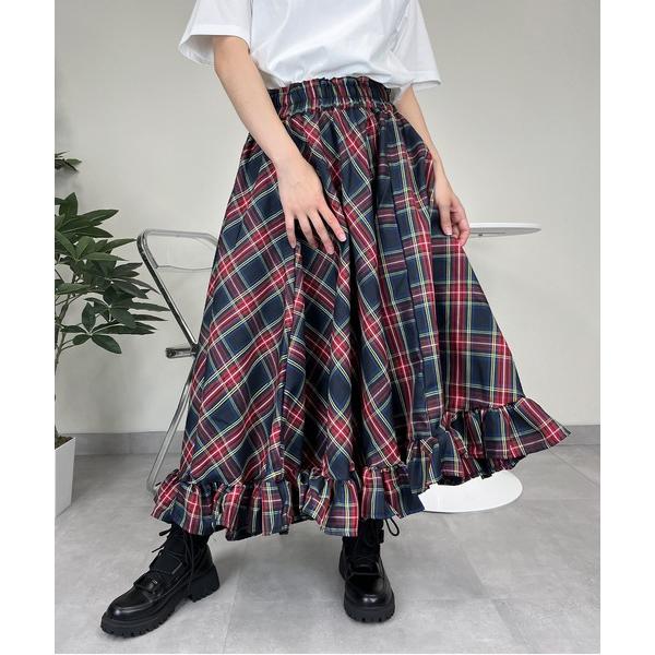 『タイムセール実施中』ZOZO問い合わせ番号:105192421ショップ:UP START，アップスタートブランド:UP START，アップスタート商品名:SS裾フリルロングスカート(se)カテゴリ:スカート>スカートブランド品番:5...