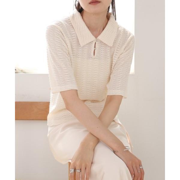 『タイムセール実施中』ZOZO問い合わせ番号:105192464ショップ:miniyu，ミニュウブランド:Bab，バブ商品名:カットレースポロTシャツカテゴリ:トップス>Tシャツ/カットソーブランド品番:5528032素材:ポリエステ...
