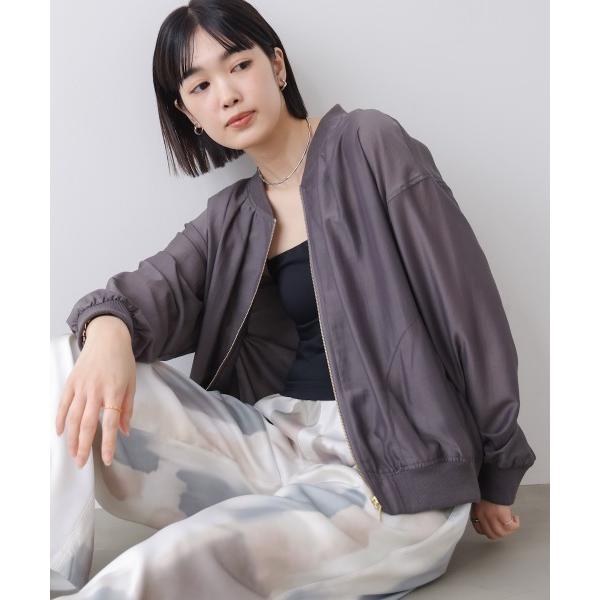 ZOZO問い合わせ番号:105192688ショップ:Bou Jeloud，ブージュルードブランド:Bou Jeloud，ブージュルード商品名:シアーＭＡ１　ブルゾンカテゴリ:ジャケット/アウター>ブルゾンブランド品番:5613601素...