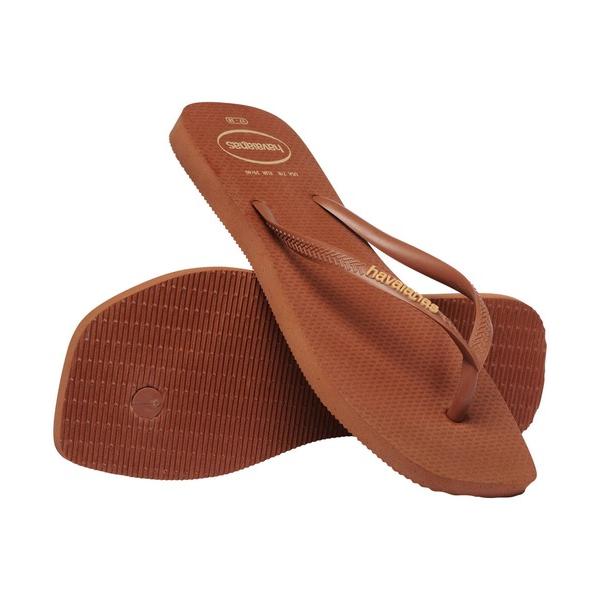 ZOZO問い合わせ番号:105192796ショップ:CLASSIC LINES，クラシックラインズブランド:havaianas，ハワイアナス商品名:SLIM SQUARE LOGO POP UPカテゴリ:シューズ>サンダルブランド品番...