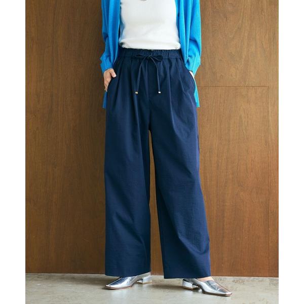ZOZO問い合わせ番号:105192826ショップ:cross marche，クロスマルシェブランド:CROSS FUNCTION，クロスファンクション商品名:《UV/吸水速乾》エブ楽 ダブルタックイージーワイドパンツ【CROSS FUNC...