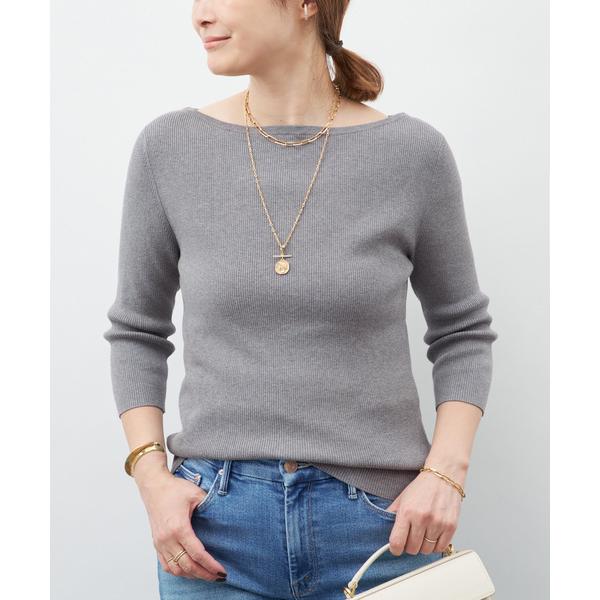 ZOZO問い合わせ番号:105192842ショップ:Deuxieme Classe，ドゥーズィエムクラスブランド:Deuxieme Classe，ドゥーズィエムクラス商品名:ICE Rib Boat Neck プルオーバーカテゴリ:トップス...