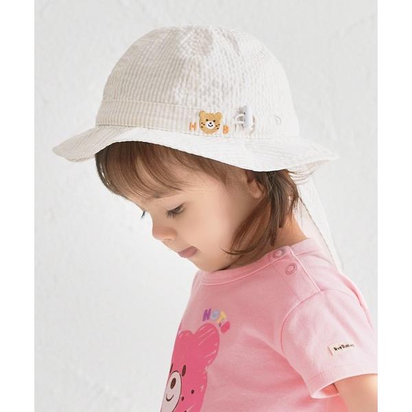 ZOZO問い合わせ番号:105192854ショップ:MIKI HOUSE HOT BISCUITS，ミキハウスホットビスケッツブランド:HOT BISCUITS，ホットビスケッツ商品名:サッカー素材 ストライプ柄クロッシェ(帽子)カテゴリ:...