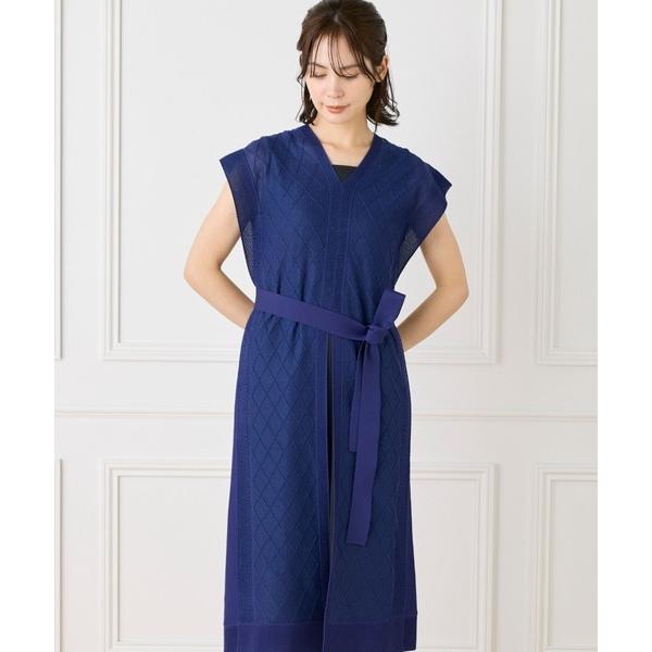 『タイムセール実施中』ZOZO問い合わせ番号:105228323ショップ:SUPERIOR CLOSET，スーペリア クローゼットブランド:ef-de Black，エフデブラック商品名:シアーアーガイル サックワンピースカテゴリ:ワンピース...