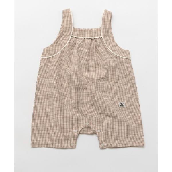 ※このアイテムは返品・交換対象外商品です。ZOZO問い合わせ番号:105228431ショップ:branshes，ブランシェスブランド:branshes，ブランシェス商品名:【涼しい】チェック柄カバーオールカテゴリ:ママ＆ベビー>ロンパ...
