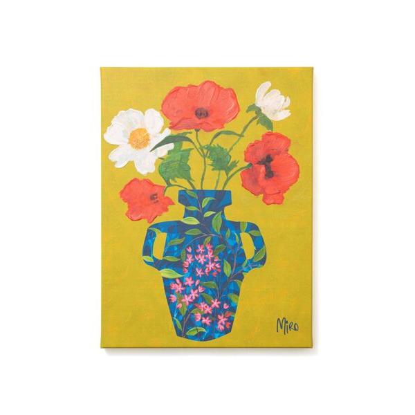 ZOZO問い合わせ番号:105228490ショップ:Francfranc，フランフランブランド:Francfranc，フランフラン商品名:MIRO アートボード ポピー インテリア 装飾 壁掛けカテゴリ:インテリア>ポスター/アートブ...