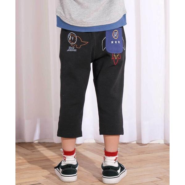 ZOZO問い合わせ番号:105228657ショップ:BEBE ONLINE STORE，ベベ オンラインストアブランド:SLAP SLIP，スラップスリップ商品名:乗り物モチーフ7分丈ミラノリブパンツ(80~120cm)カテゴリ:パンツ&g...
