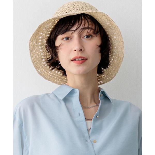 ZOZO問い合わせ番号:105229270ショップ:23区，ニジュウサンクブランド:23区，ニジュウサンク商品名:ペーパーバスケット ハットカテゴリ:帽子>ハットブランド品番:HT3DLM0403素材:ベージュ系：分類外繊維（紙）:1...