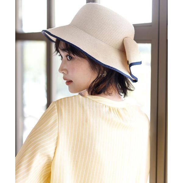 ZOZO問い合わせ番号:105229293ショップ:ANY SIS，エニィ スィスブランド:ANY SIS，エニィスィス商品名:【畳める】リボンブレード ハットカテゴリ:帽子>ハットブランド品番:ZZW6LM0500素材:アイボリーベ...