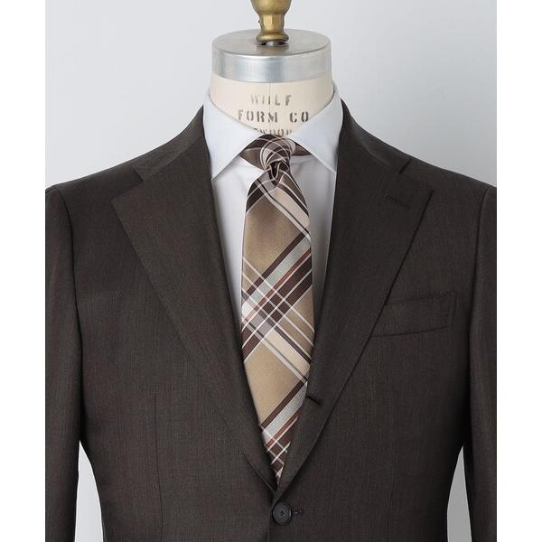 ZOZO問い合わせ番号:105229319ショップ:SHIPS，シップスブランド:SHIPS，シップス商品名:SHIPS: シルク バスケット チェック ネクタイカテゴリ:フォーマルスーツ/小物>ネクタイブランド品番:118-20-0...