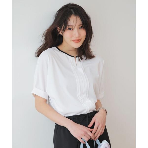 ZOZO問い合わせ番号:105229411ショップ:S size ONWARD（小さいサイズ），エスサイズ　オンワードブランド:ANY SIS，エニィスィス商品名:ジョーゼットフロントタック プルオーバーカテゴリ:トップス>Tシャツ/...