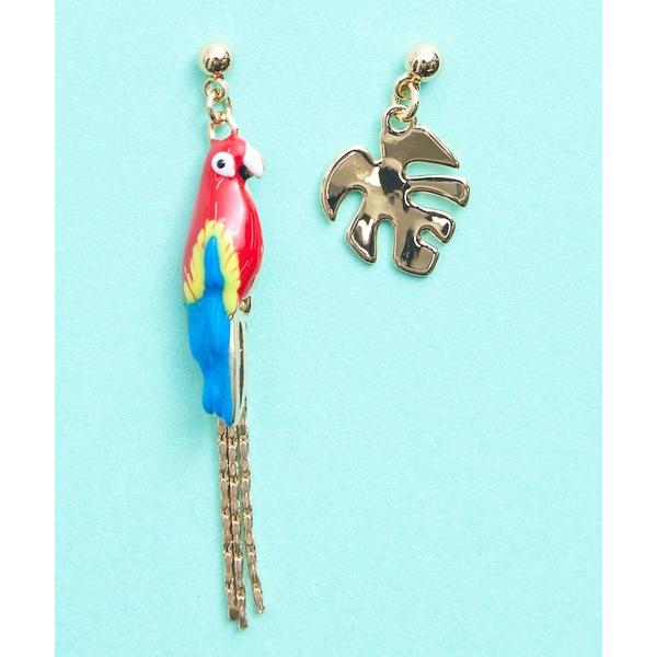 ※このアイテムは返品・交換対象外商品です。ZOZO問い合わせ番号:105229798ショップ:COMMON WARE，コモンウェアブランド:gargle，ガーグル商品名:gargle ガーグル：アニマルシリーズ　南国の鳥　ピアスカテゴリ:ア...