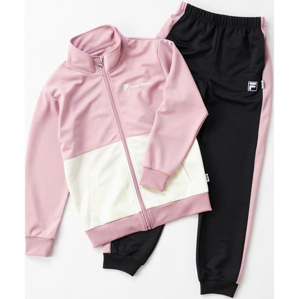 ZOZO問い合わせ番号:105230042ショップ:OP/RUSTY，オーピー/ラスティーブランド:FILA，フィラ商品名:【FILA:フィラ】キッズジャージ上下セット　通学　林間学校　ダンスカテゴリ:トップス>ジャージブランド品番:...