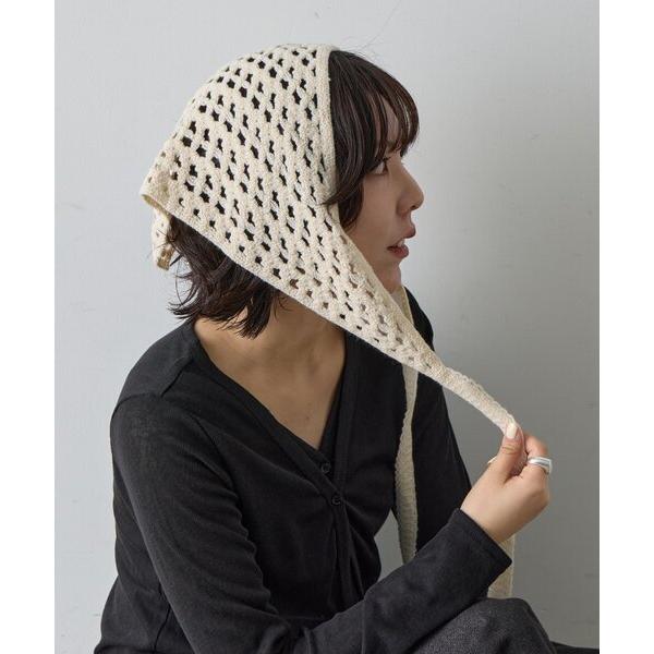 ZOZO問い合わせ番号:105230808ショップ:-goocy-，グーシーブランド:goocy，グーシー，earthy，アーシー商品名:透かし編みバブーシュカカテゴリ:財布/小物>バンダナ/スカーフブランド品番:PGY1061216...