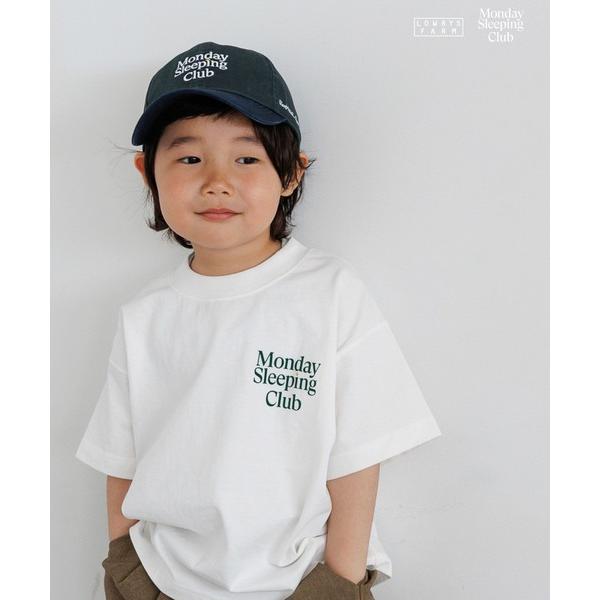 ZOZO問い合わせ番号:105231652ショップ:LOWRYS FARM，ローリーズファームブランド:LOWRYS FARM，ローリーズファーム商品名:【KIDS】Monday Sleeping Club ロゴプリントＴ 661480カテ...