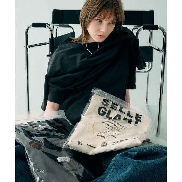 『タイムセール実施中』ZOZO問い合わせ番号:105231712ショップ:epnok，エプノックブランド:selle glant，セレグランテ商品名:CROPED DESIGN PACK TSHIRT/クロップドデザインパックTシャツ(2枚...