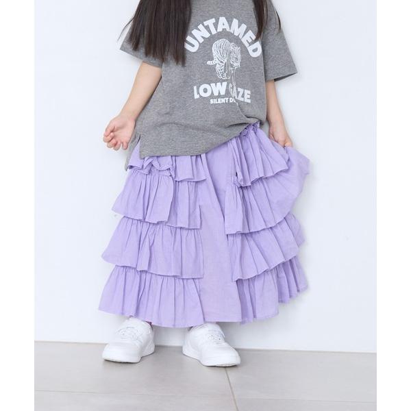 ZOZO問い合わせ番号:105231752ショップ:LOWRYS FARM，ローリーズファームブランド:LOWRYS FARM，ローリーズファーム商品名:ボイルティアードスカート　664900カテゴリ:スカート>スカートブランド品番:...