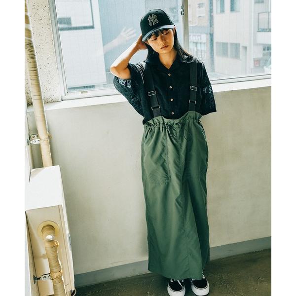 ZOZO問い合わせ番号:105231805ショップ:niko and...，ニコアンドブランド:niko and...，ニコアンド商品名:[MODE NORM CORE] ミリタリドロストナロージャンスカカテゴリ:ワンピース/ドレス>...