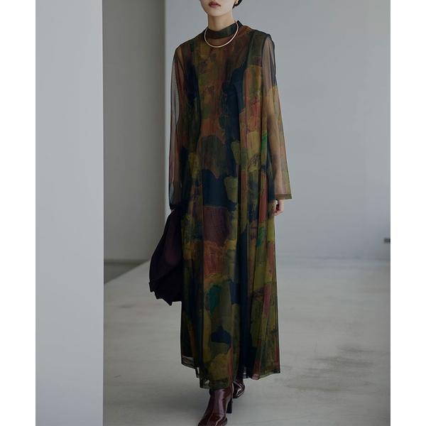 ZOZO問い合わせ番号:105232065ショップ:AMERI VINTAGE，アメリビンテージブランド:Ameri，アメリ商品名:UND GYPSUM ART DRESSカテゴリ:ワンピース/ドレス>ドレスブランド品番:022610...