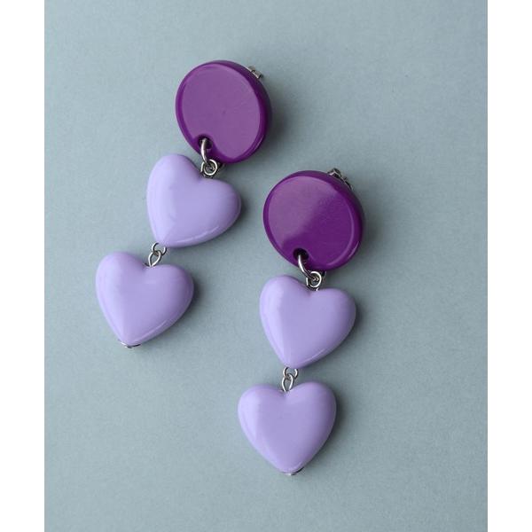 ※このアイテムは返品・交換対象外商品です。ZOZO問い合わせ番号:105232993ショップ:Three Four Time，スリーフォータイムブランド:Cepica，セピカ商品名:mabel アクリルダブルハートピアスカテゴリ:アクセサリ...