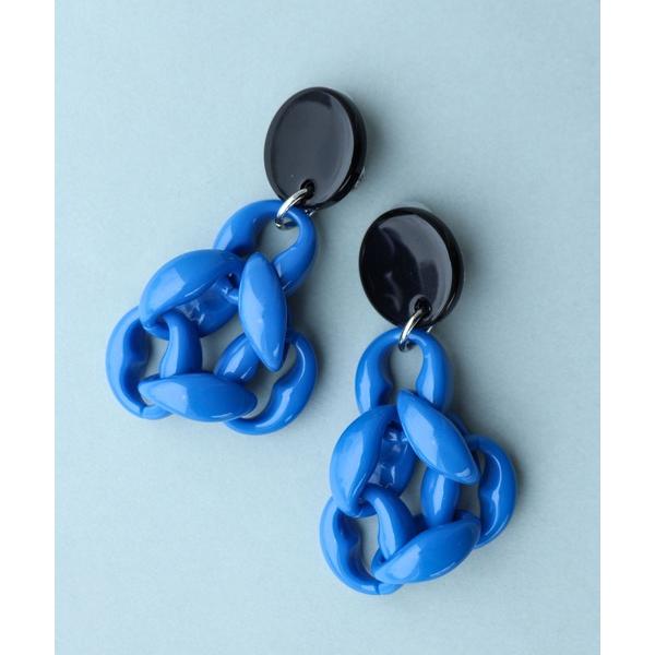 ZOZO問い合わせ番号:105233052ショップ:Three Four Time，スリーフォータイムブランド:Cepica，セピカ商品名:mabel アクリルチェーンフープイヤリングカテゴリ:アクセサリー>イヤリングブランド品番:8...