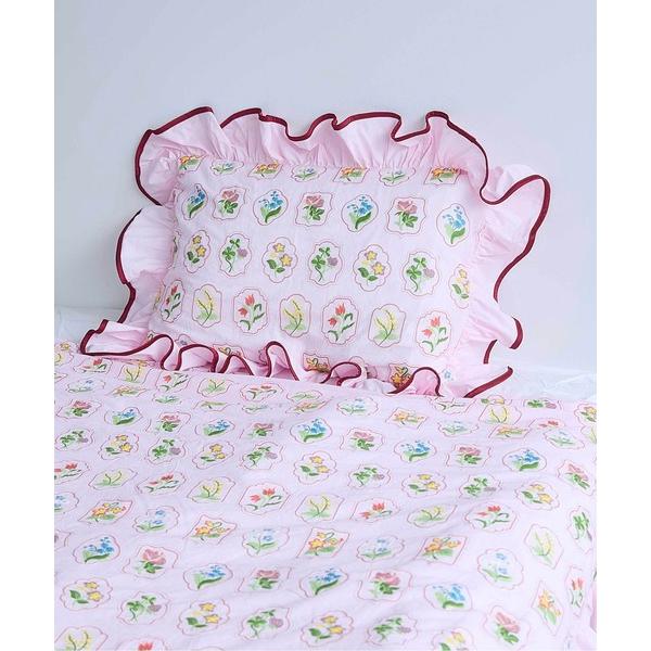 ZOZO問い合わせ番号:105233253ショップ:CASSELINI，キャセリーニブランド:Casselini，キャセリーニ商品名:Casselini HOME(キャセリーニ ホーム)フラワー枕カバーカテゴリ:インテリア>寝具ブラン...