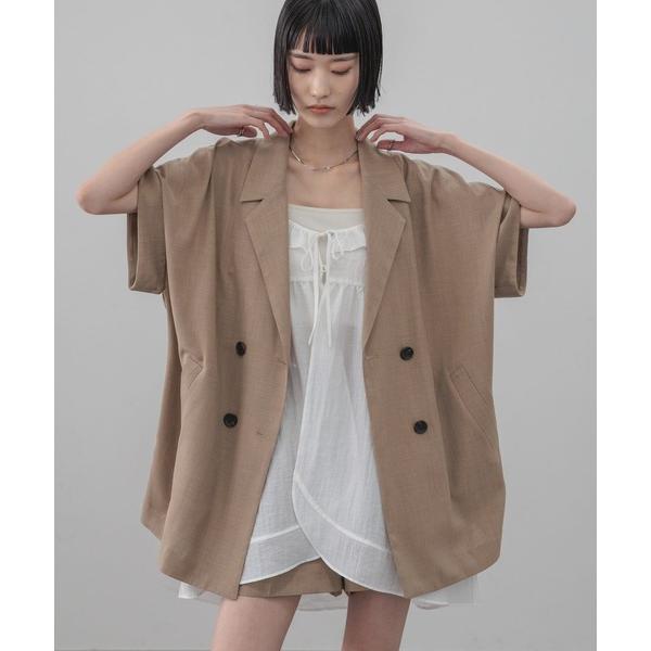 ZOZO問い合わせ番号:105233276ショップ:LOWRYS FARM，ローリーズファームブランド:LOWRYS FARM，ローリーズファーム商品名:バスケットダブルジャケット 637608カテゴリ:ジャケット/アウター>テーラー...