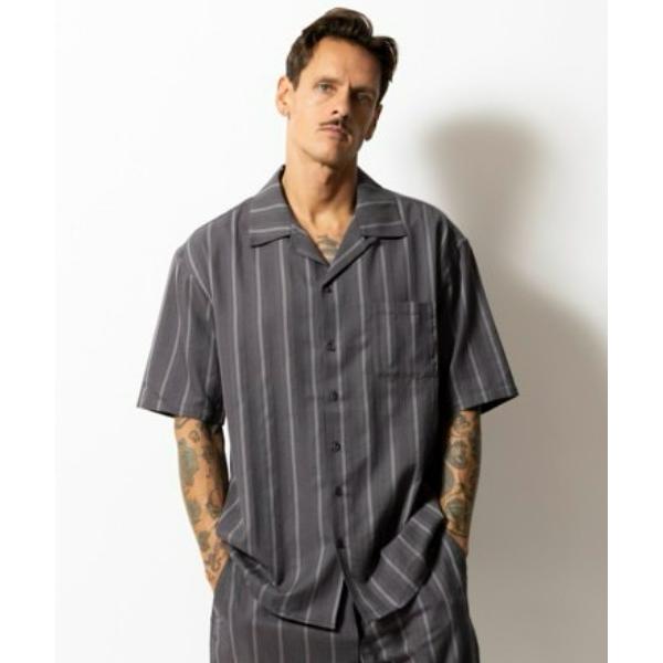 ZOZO問い合わせ番号:105233506ショップ:H.L.N.A，エイチエルエヌエーブランド:ROARK REVIVAL，ロアークリバイバル商品名:【ROARK】S/S JACQUARD SHIRTSカテゴリ:トップス>シャツ/ブラ...