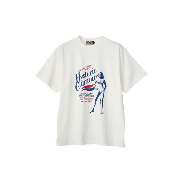 ZOZO問い合わせ番号:105233768ショップ:HYSTERIC GLAMOUR，ヒステリックグラマーブランド:HYSTERIC GLAMOUR，ヒステリックグラマー商品名:HYSTERIC BODY POWDER Tシャツカテゴリ:ト...