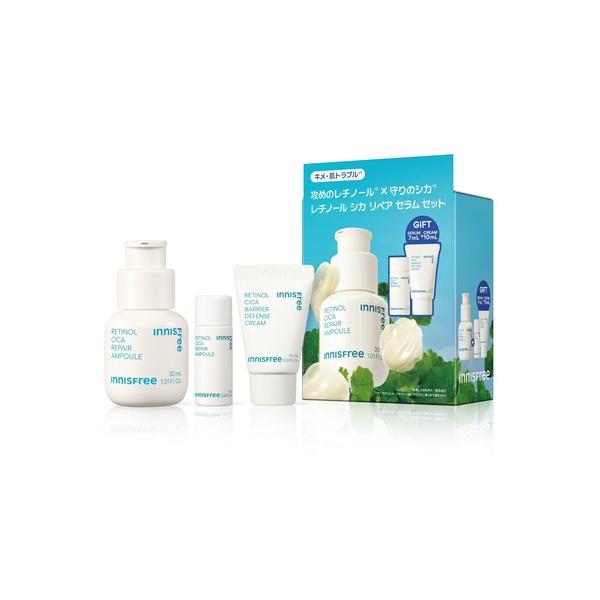 ※このアイテムは返品・交換対象外商品です。コスメ商品ZOZO問い合わせ番号:105235861ショップ:INNISFREE，イニスフリーブランド:INNISFREE，イニスフリー商品名:レチノール シカ リペア セラム セットカテゴリ:スキ...