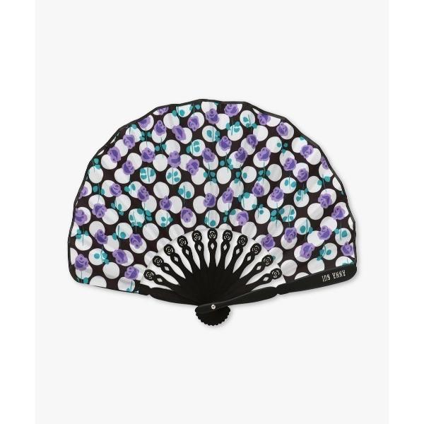 ZOZO問い合わせ番号:105269205ショップ:ANNA SUI，アナ スイブランド:ANNA SUI，アナスイ商品名:収納ケース付き扇子（ローズドット）カテゴリ:財布/小物>扇子/うちわブランド品番:001854-0002_BL...