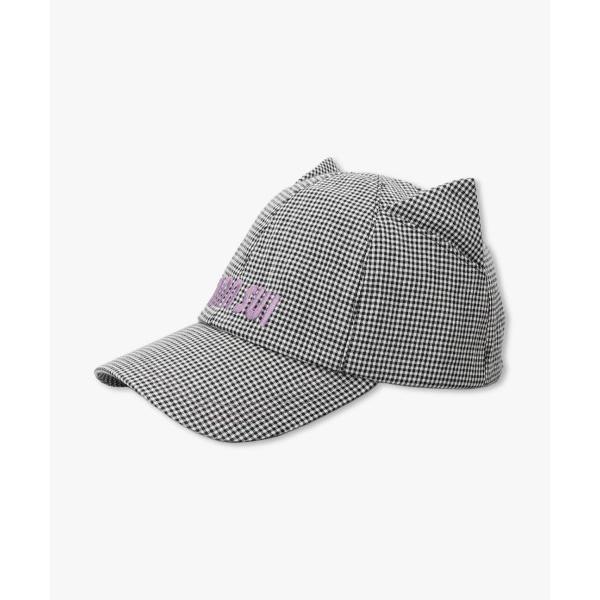 ZOZO問い合わせ番号:105269266ショップ:ANNA SUI，アナ スイブランド:ANNA SUI，アナスイ商品名:ネコ耳ロゴ刺しゅうキャップカテゴリ:帽子>キャップブランド品番:4ASS117240_AU素材:本体：綿99%...