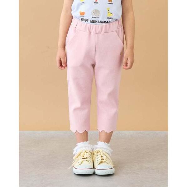 『タイムセール実施中』ZOZO問い合わせ番号:105269443ショップ:petit main，プティマインブランド:Lycee mine，リセマイン，petit main，プティマイン商品名:【ともパン】裾スカラップ7分丈カプリパンツカテ...