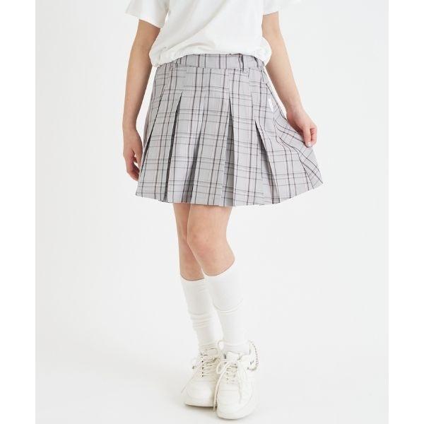 ZOZO問い合わせ番号:105269447ショップ:NARUMIYA ONLINE，ナルミヤ オンラインブランド:PINK-latte，ピンクラテ商品名:チェックフロントプリーツスカートカテゴリ:スカート>スカートブランド品番:676...