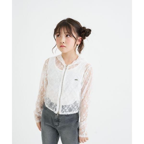 ZOZO問い合わせ番号:105269477ショップ:NARUMIYA ONLINE，ナルミヤ オンラインブランド:PINK-latte，ピンクラテ商品名:【セットアイテム】レースパーカー＋タンクトップカテゴリ:トップス>アンサンブルブ...