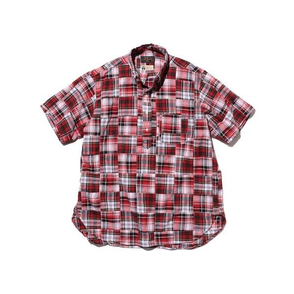 ZOZO問い合わせ番号:105270062ショップ:BEAMS MEN，ビームス メンブランド:BEAMS PLUS，ビームスプラス商品名:B.D. Pullover Classic-fit Patchwork Madrasカテゴリ:トップ...