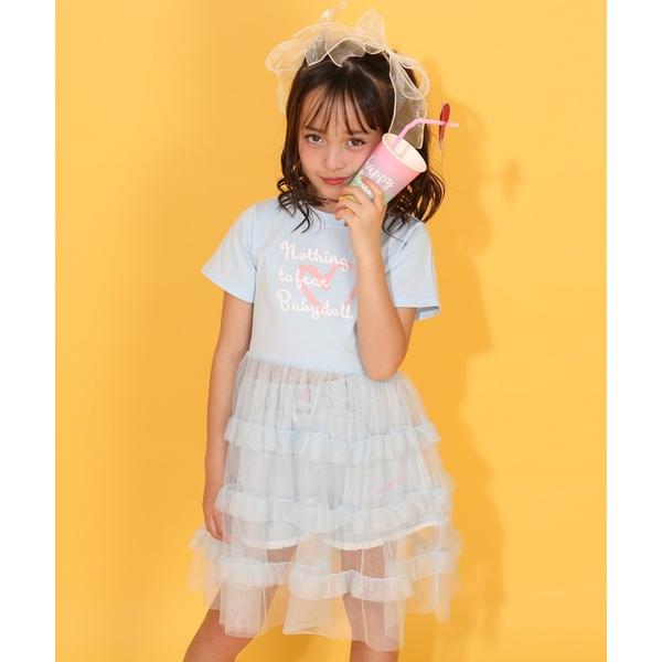 ZOZO問い合わせ番号:105270379ショップ:BABYDOLL，ベビードールブランド:BABYDOLL，ベビードール商品名:シアーティアード切替ワンピース 1540Kカテゴリ:ワンピース/ドレス>ワンピースブランド品番:GIRL...