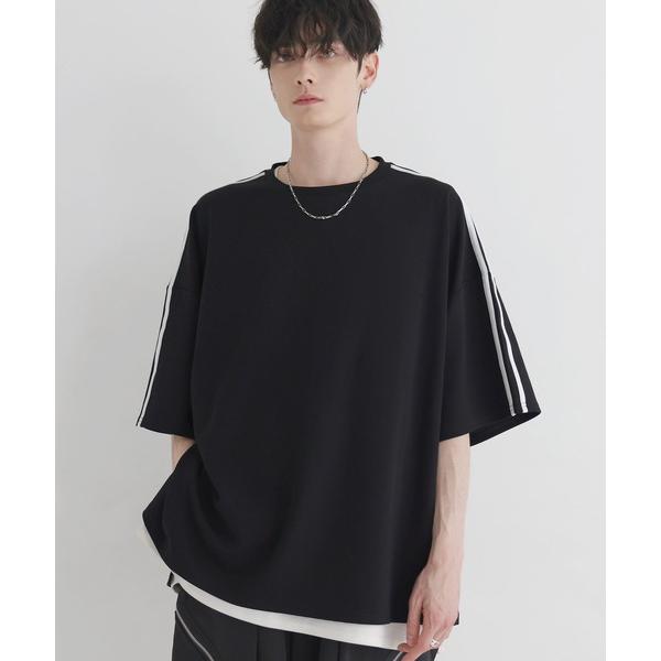 ZOZO問い合わせ番号:105270687ショップ:LILL，リルブランド:LILL，リル商品名:高機能コットンポンチサイドスリット5分袖ドレープカットソー　UVカット　吸水　接触冷感　防シワ　抗ピリングカテゴリ:トップス>Tシャツ/...