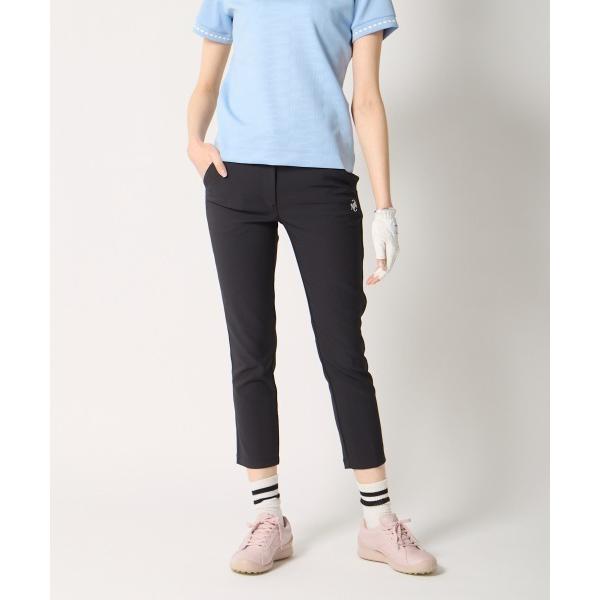 ZOZO問い合わせ番号:105271046ショップ:OCEAN GOLF，オーシャンゴルフブランド:marie claire，マリ・クレール商品名:【marie claire:マリ.クレール】レディースストレッチ9分丈パンツ　ゴルフカテゴリ...