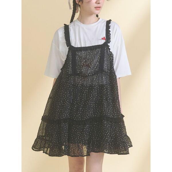 ZOZO問い合わせ番号:105271051ショップ:merry jenny，メリージェニーブランド:merry jenny，メリージェニー商品名:シアーレイヤードベビードールカテゴリ:ワンピース/ドレス>ワンピースブランド品番:282...