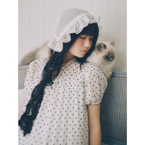 ZOZO問い合わせ番号:105271054ショップ:merry jenny，メリージェニーブランド:merry jenny，メリージェニー商品名:シアーギャザーボンネットカテゴリ:ヘアアクセサリー>その他ヘアアクセサリーブランド品番:...