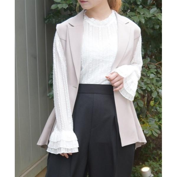 ZOZO問い合わせ番号:105271096ショップ:axes femme，アクシーズファムブランド:axes femme，アクシーズファム商品名:フリルフレア袖レースインナーカテゴリ:トップス>Tシャツ/カットソーブランド品番:TS6...