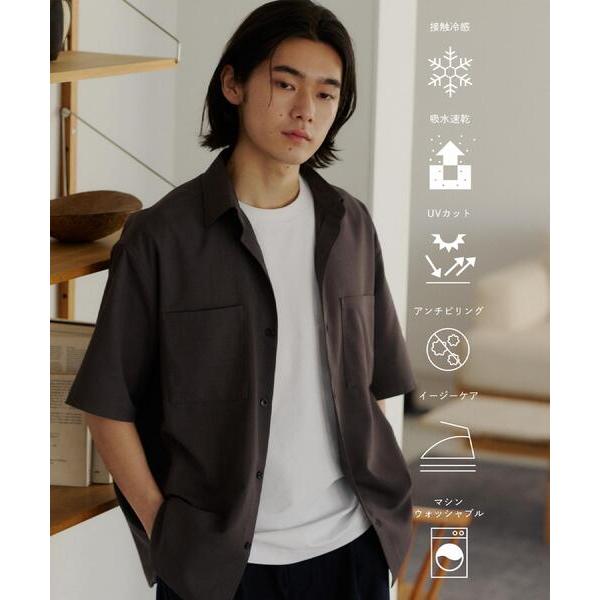 『タイムセール実施中』ZOZO問い合わせ番号:105271438ショップ:THE SHOP TK，ザ ショップ ティーケーブランド:THE SHOP TK ，ザ ショップ ティーケー 商品名:LITE TEX ダブルフラップ半袖シャツ 接触...