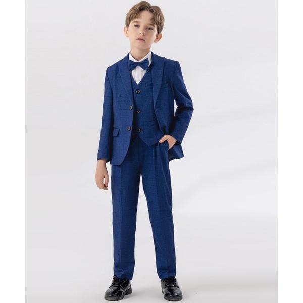 『タイムセール実施中』ZOZO問い合わせ番号:105271660ショップ:TeddyShop，テディショップブランド:DAY CLOSET，デイ クローゼット商品名:【セットアップ】キッズスーツ 長袖ジャケット+ベスト+長袖シャツ+ロングパ...
