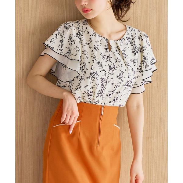 『タイムセール実施中』ZOZO問い合わせ番号:105271761ショップ:MISCH MASCH，ミッシュ マッシュブランド:MISCH MASCH，ミッシュマッシュ商品名:2026春夏新作 金ホックメロー配色ブラウスカテゴリ:トップス&g...